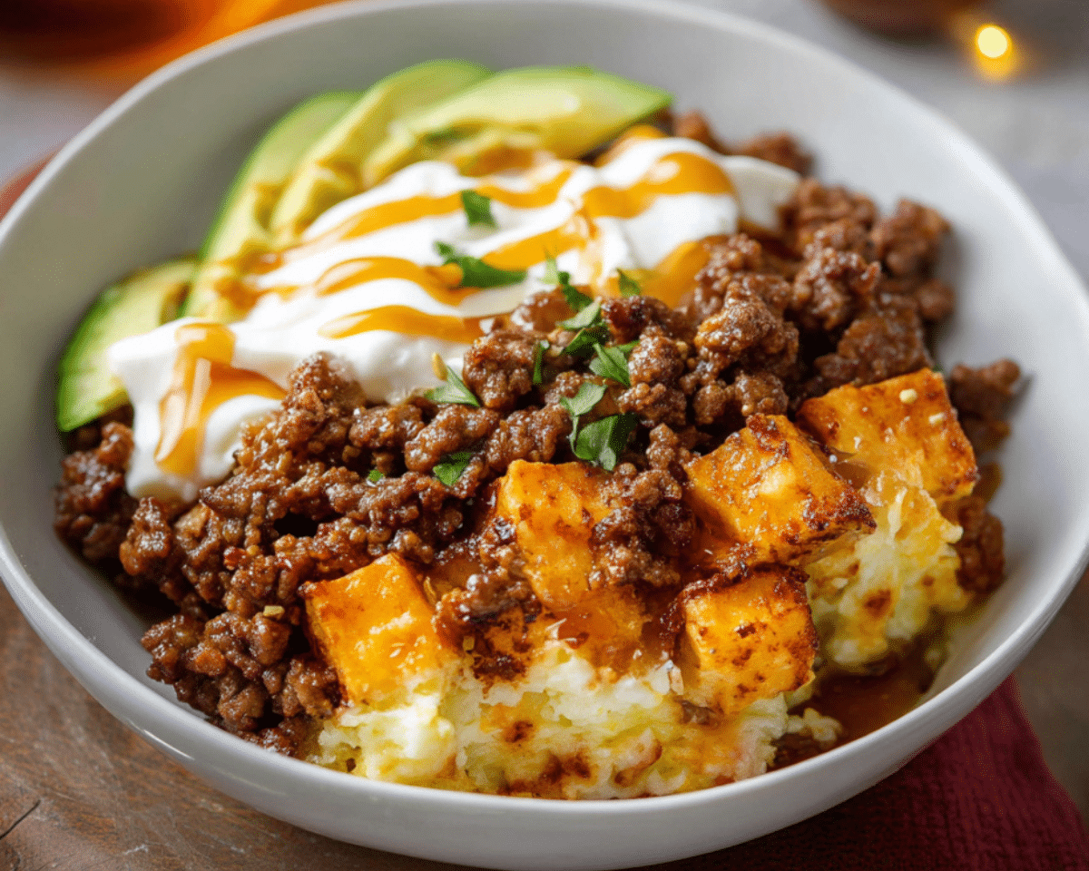 Hot Honey Ground Beef Bowl – Quick, Delicious 25-Minute Winner