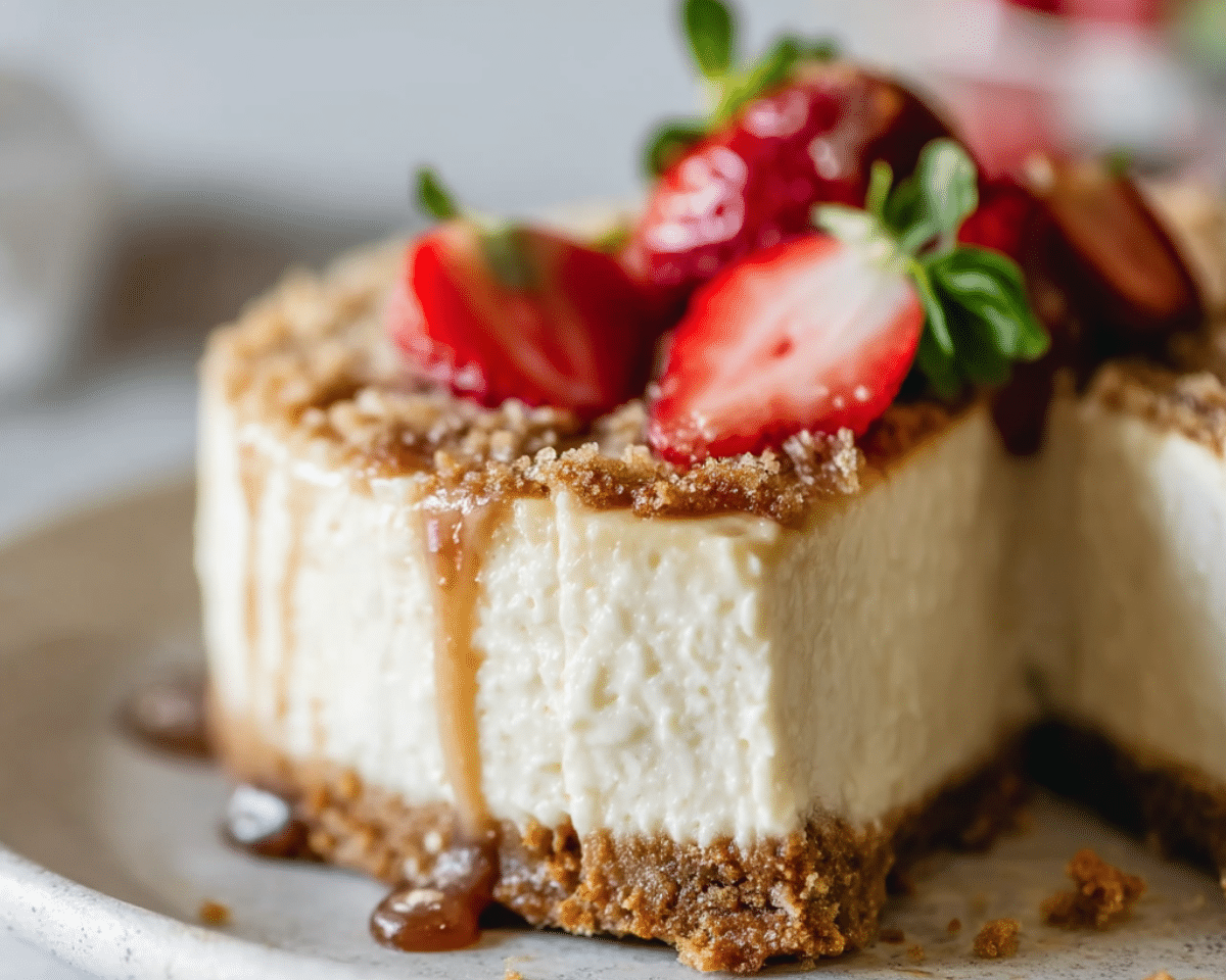 No-Bake Cottage Cheese Cheesecake – A Stunning, Guilt-Free Delight