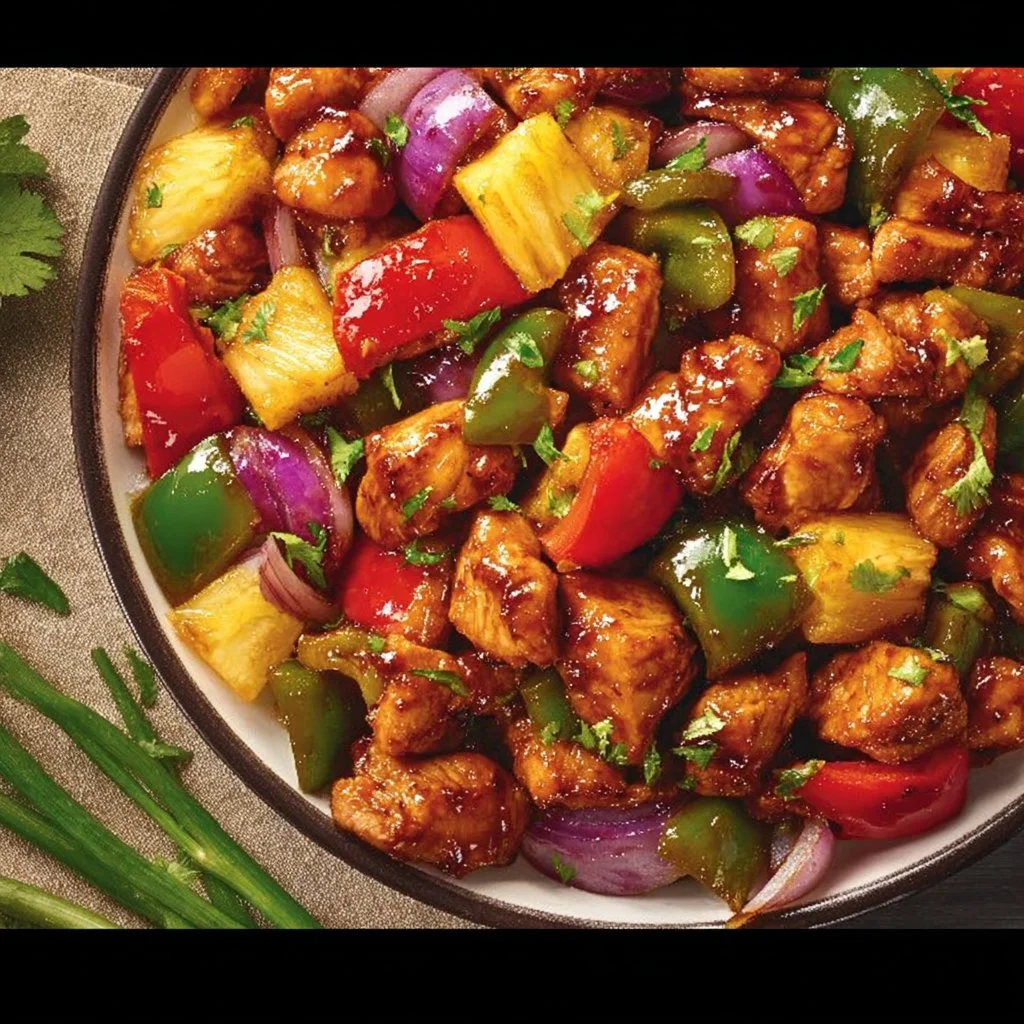 Hawaiian Chicken Sheet Pan