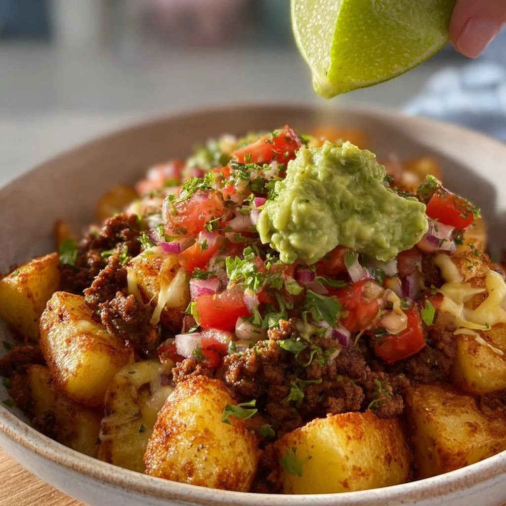 Loaded Potato Taco Bowl